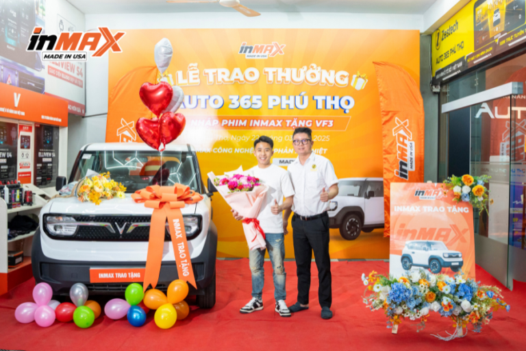 INMAX VIỆT NAM TRAO TẶNG XE VINFAST VF3 CHO AUTO360 PHÚ THỌ - Inmax ...