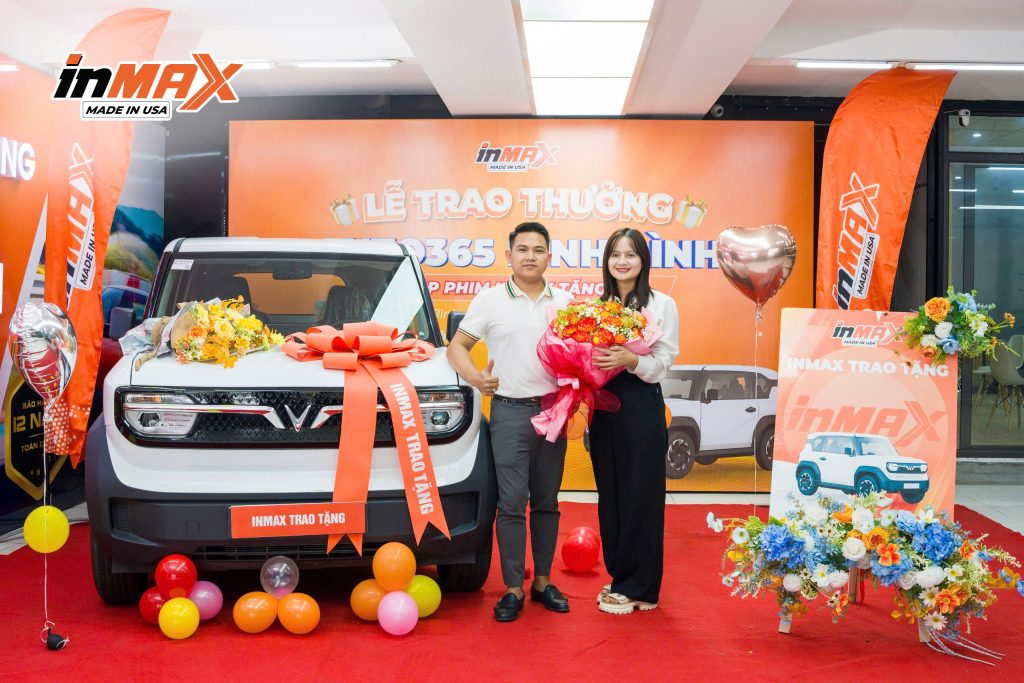 INMAX VIỆT NAM TRAO XE VINFAST VF3 CHO AUTO365 NINH BÌNH